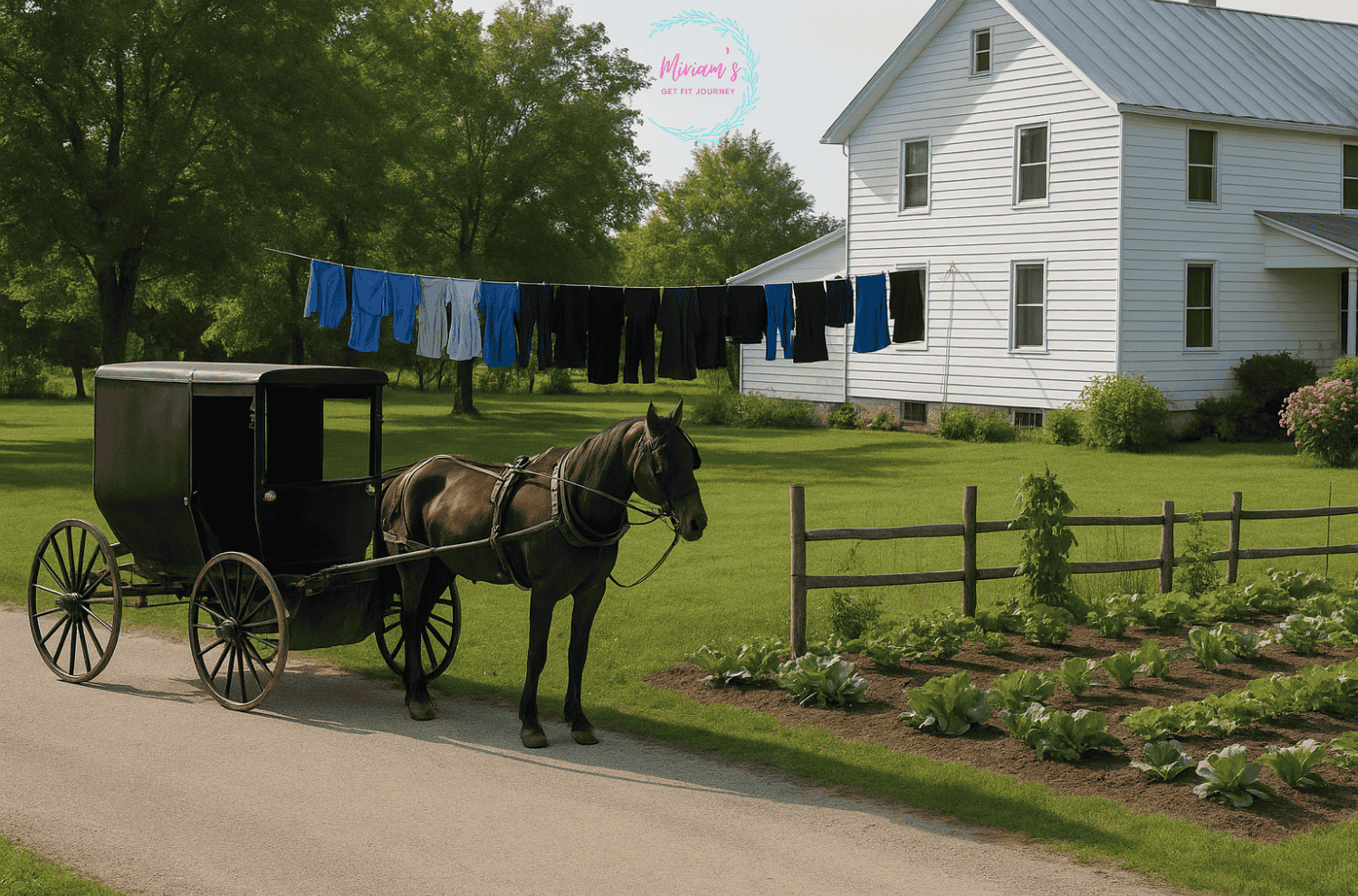 Growing up as an Amish Child - Miriam's Get Fit Journey