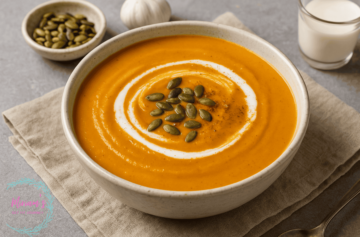 KETO CREAMY PUMPKIN SOUP - Miriam's Get Fit Journey
